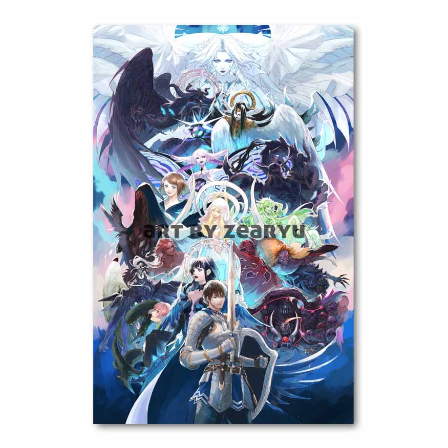 Final Fantasy XIV Endwalker Inspired Poster – Zearyu